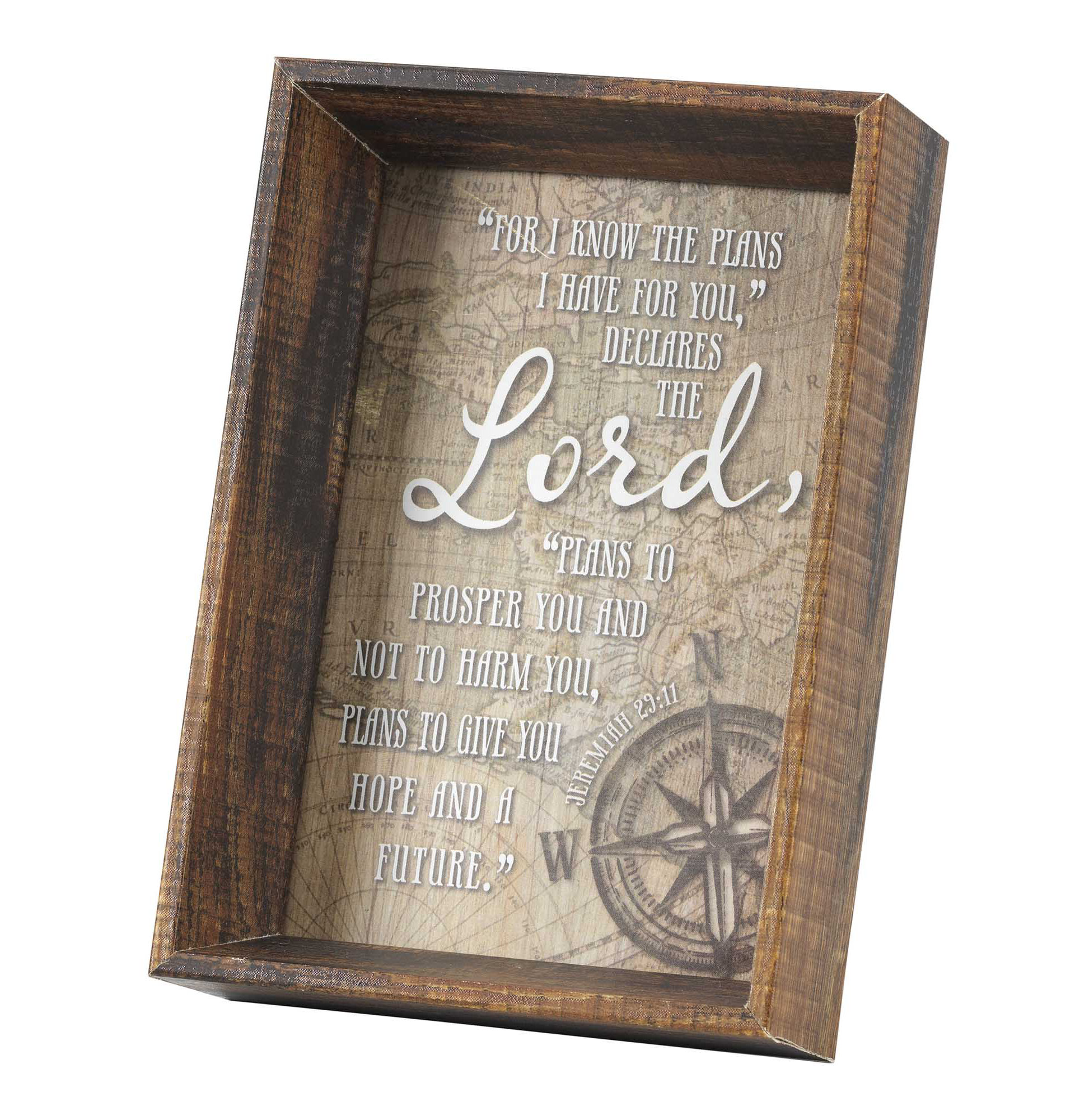 Winston Porter Mendiola Tabletop Art Jeremiah 29:11 | Wayfair