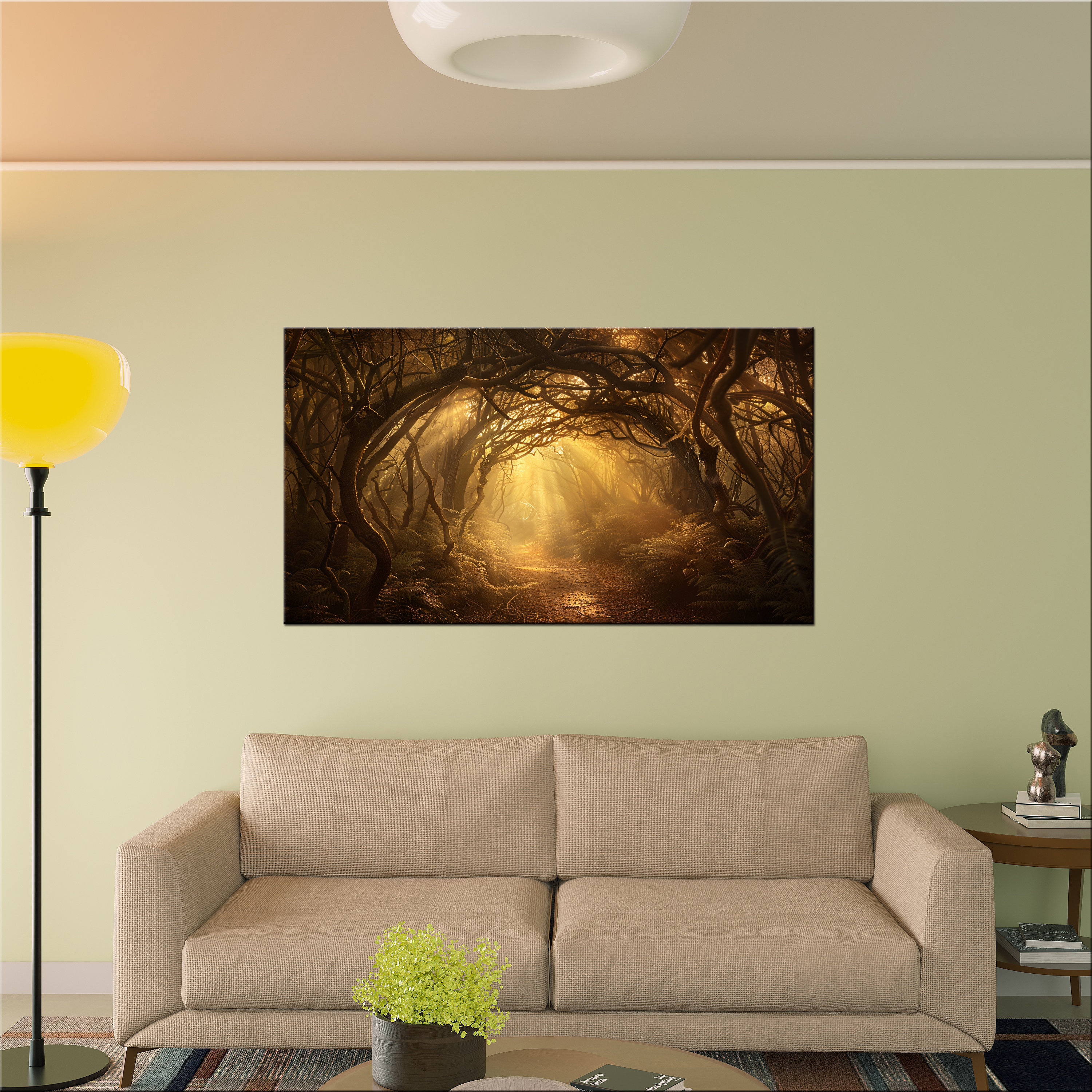 Millwood Pines Path of Timelessness: Fantasy Forest Path with Light ...