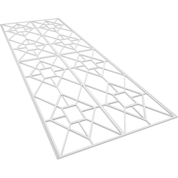 PCI Enterprises 32.25'' H x 94.5'' W x 0.375'' D Expanded Cellular PVC ...