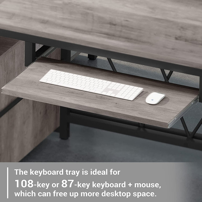 Trent Austin Design® Ralphio 63'' Desk & Reviews | Wayfair