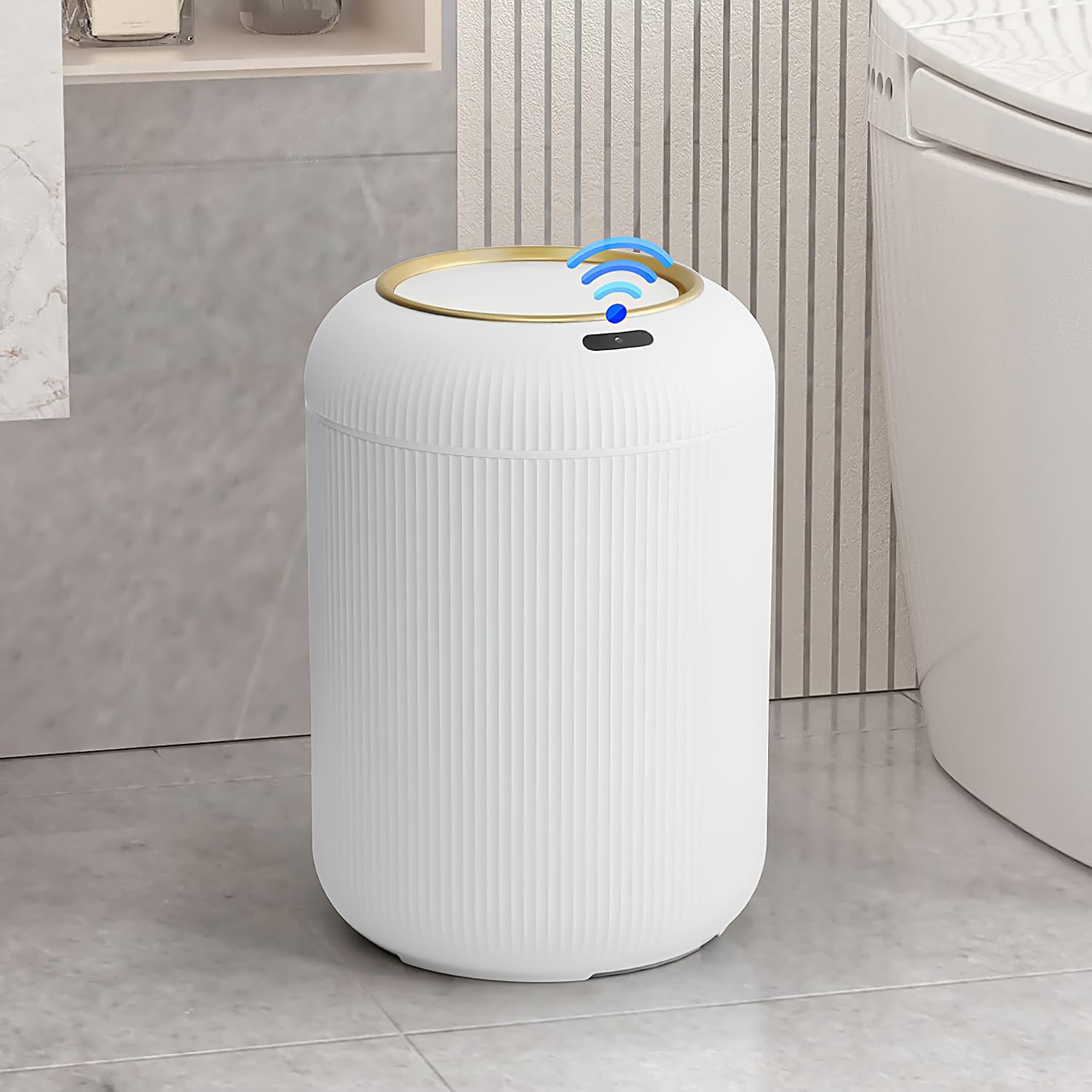 3 Gallon Touchless Trash Bin 2-Pack Motion Sensor Trash Cans – 3 Gallon ...