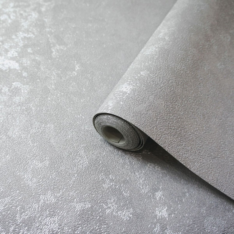 Latitude Run Embossed Sequins Vinyl Textured Wallpaper | Wayfair.co.uk