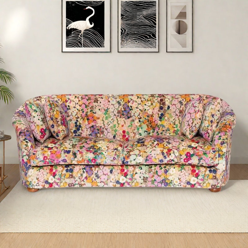 Walkoly Retro Creative Multi-Color Sofa | Wayfair