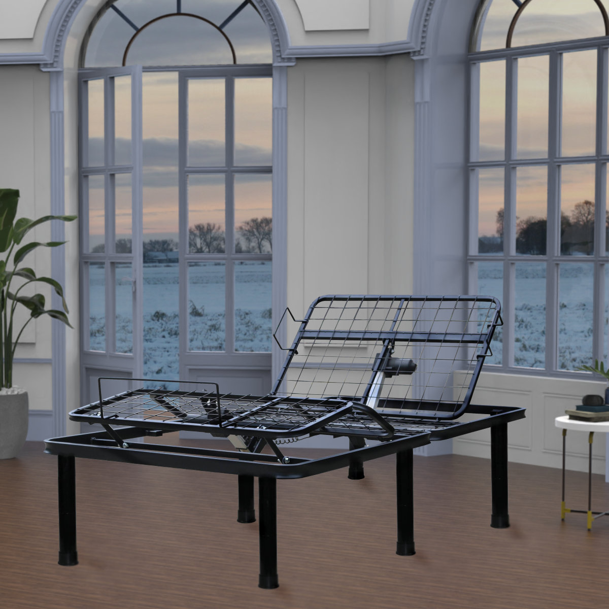 Alwyn Home Ivers Twin Adjustable Bed with Remote | Wayfair