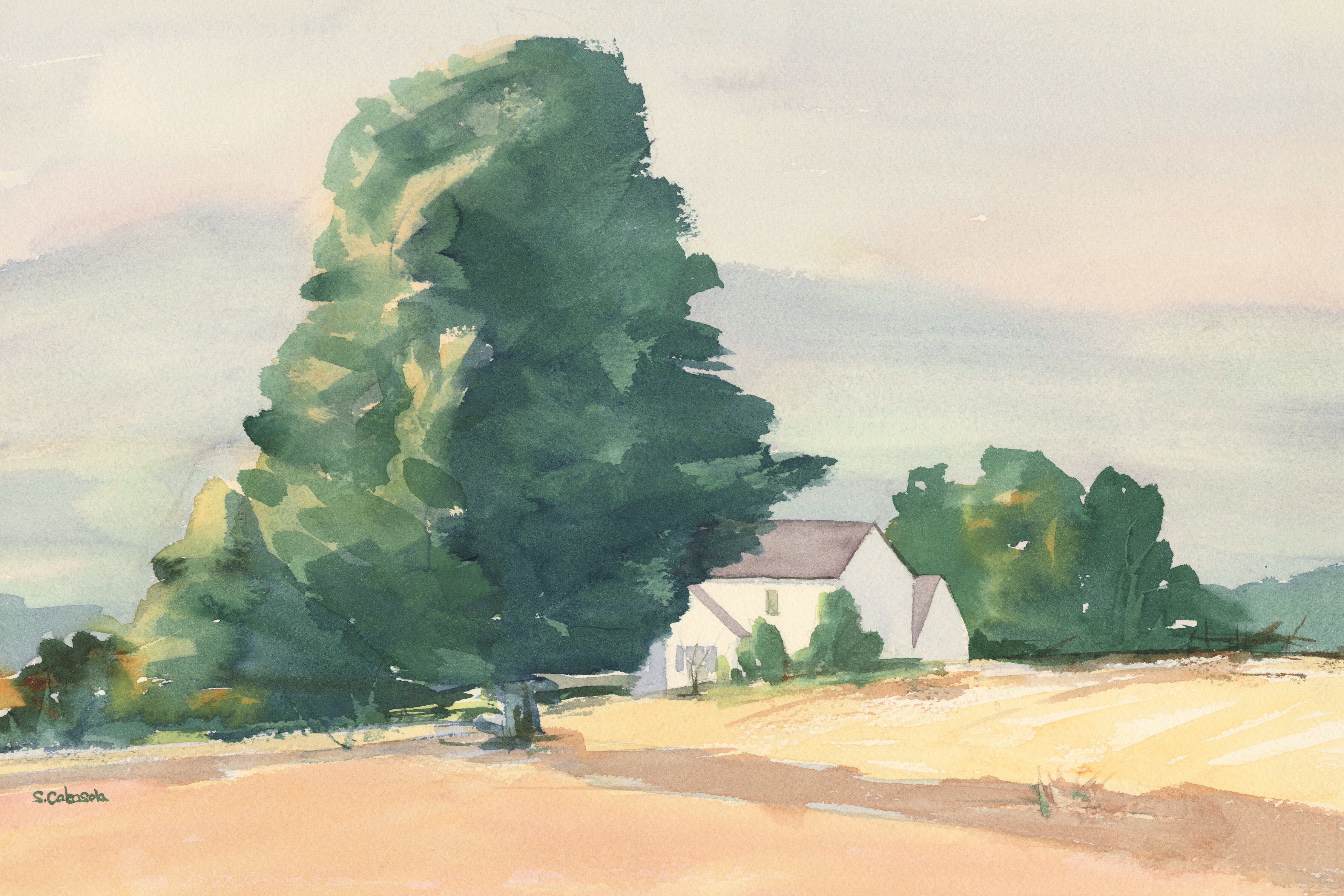 Rosalind Wheeler Summer Time by Stephen Calcasola - Wrapped Canvas ...