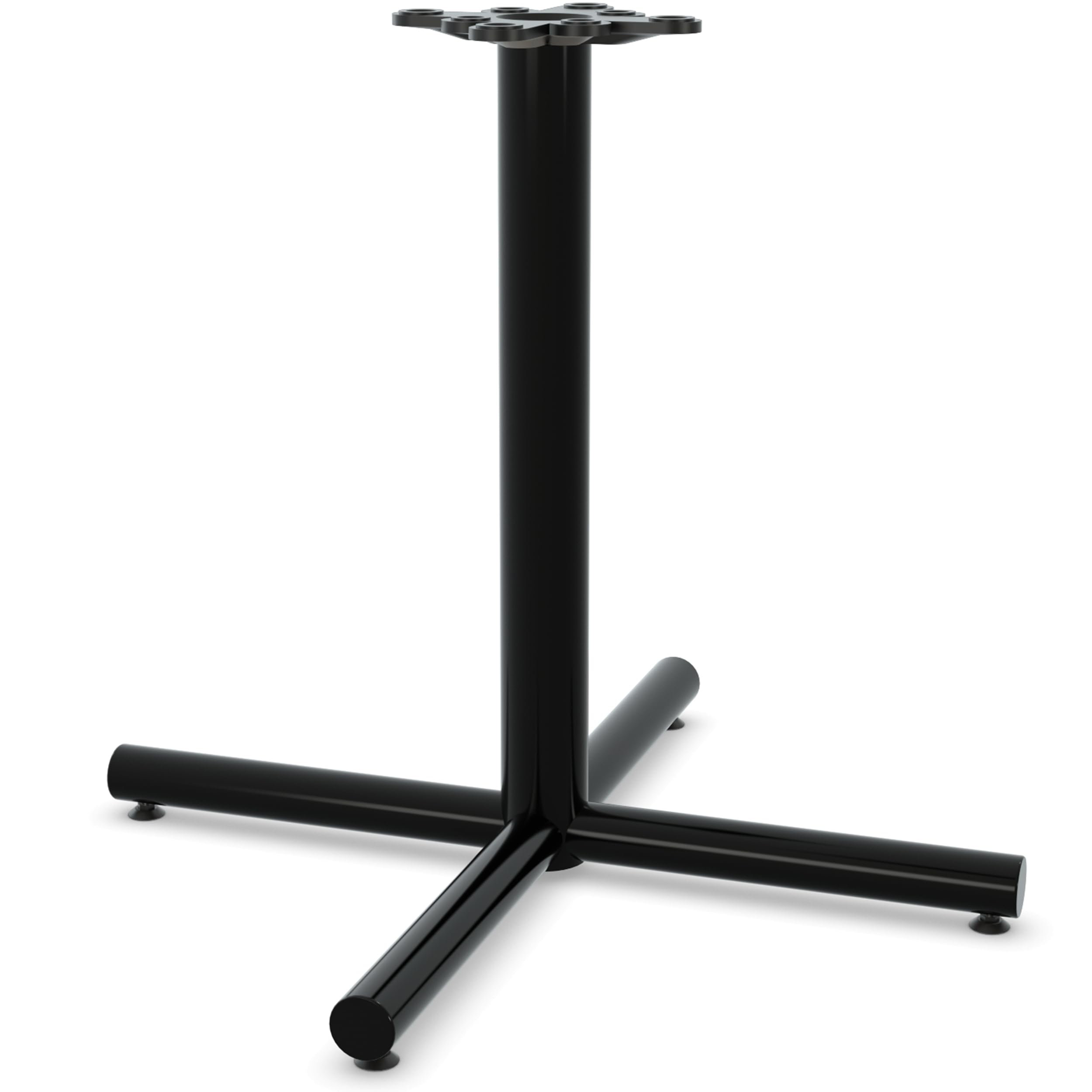 LIFETIME FLOORING LLC Cafe Table Base, Single Column X-Base, Base ...