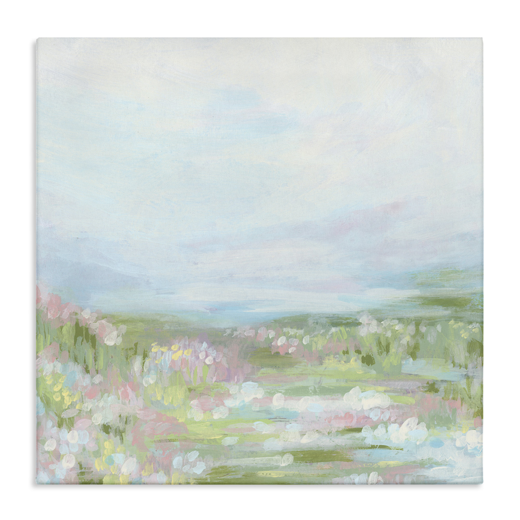 Dakota Fields Pastel Flower Field Canvas Wall Art by June Erica Vess ...