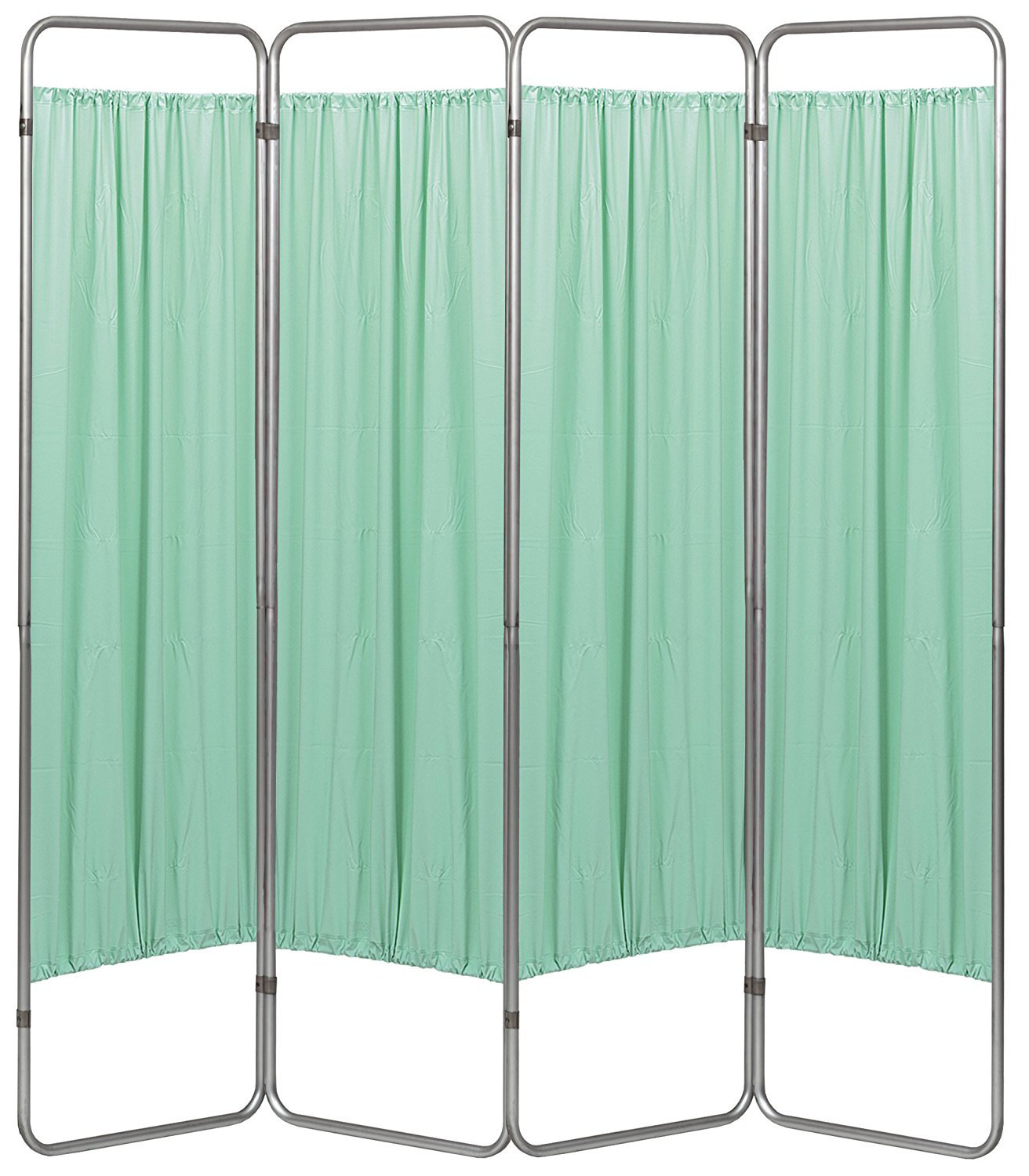Symple Stuff 54'' W x 68'' H 4 - Panel Metal Folding Room Divider | Wayfair