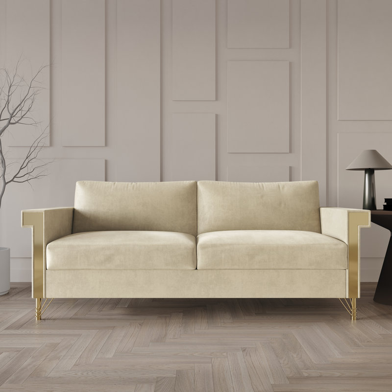 Mercer41 Snaresbrook 76.57'' Upholstered Sofa & Reviews | Wayfair