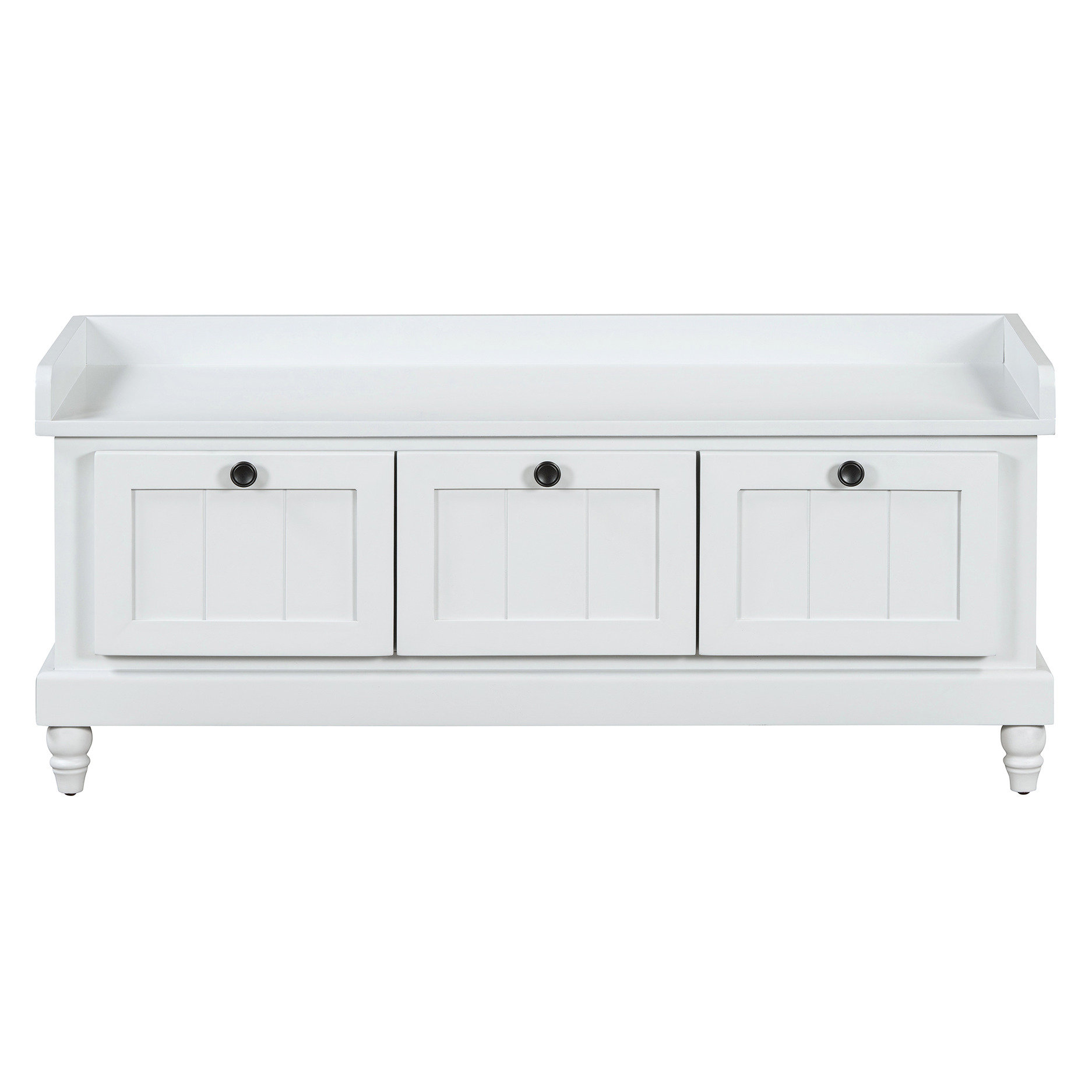 One Allium Way® Storage Bench With Ample Drawer Space And Cushioned Top ...
