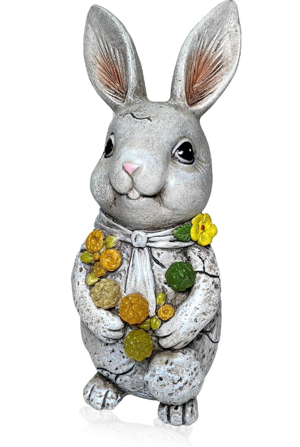 Gracie Oaks Resin Bunny Statue with Glowing Decorative - Wayfair Canada