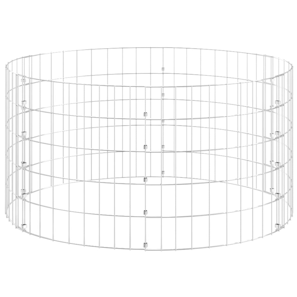 VidaXL Silver Metal Fencing | Wayfair