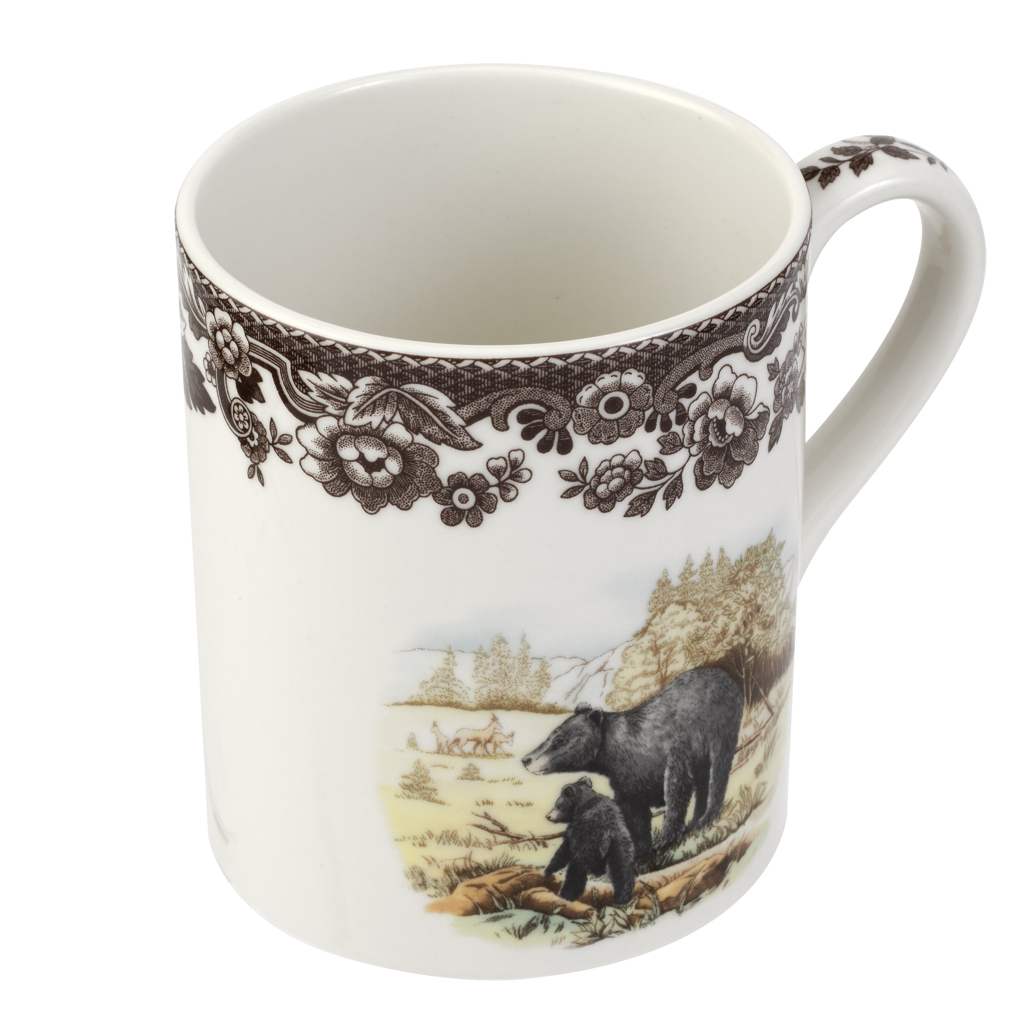 Spode Woodland Am.Wildlife Mug 16 Oz Black Bear | Wayfair