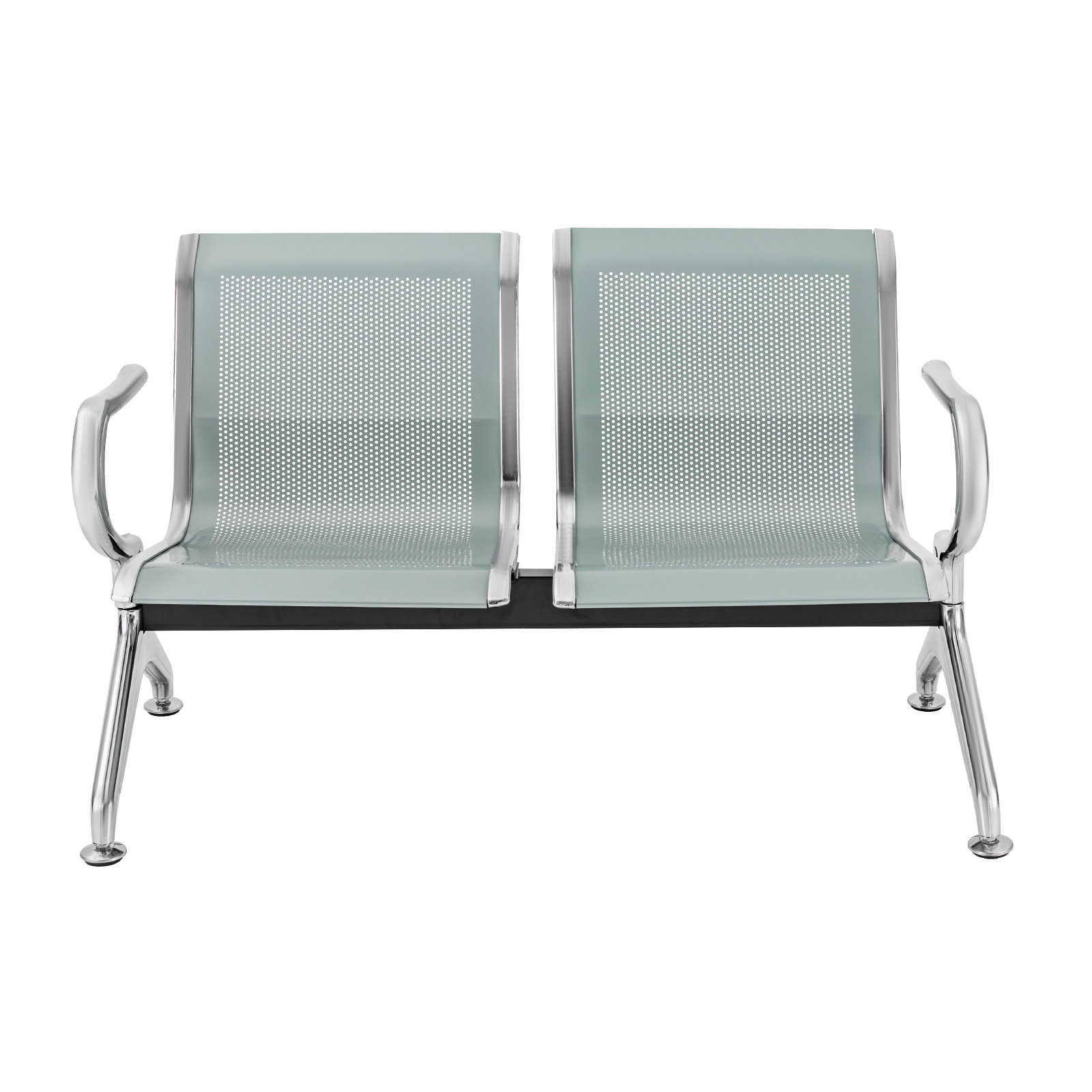 YaoTown Metal 2 Seats Tandem Seating with Metal Frame | Wayfair