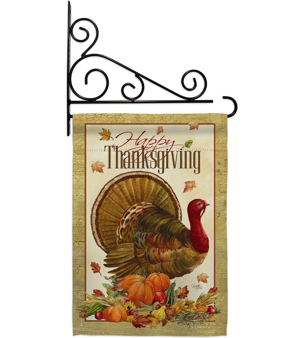 Breeze Decor Thanksgiving Turkey - Impressions Decorative Metal Fansy ...