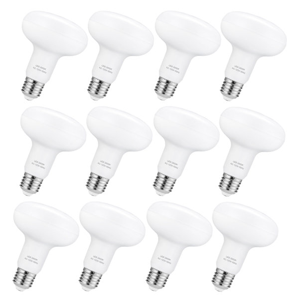 WELLHOME 12 Watt - 100 Watt Equivalent, BR30 LED, Dimmable Light Bulb ...