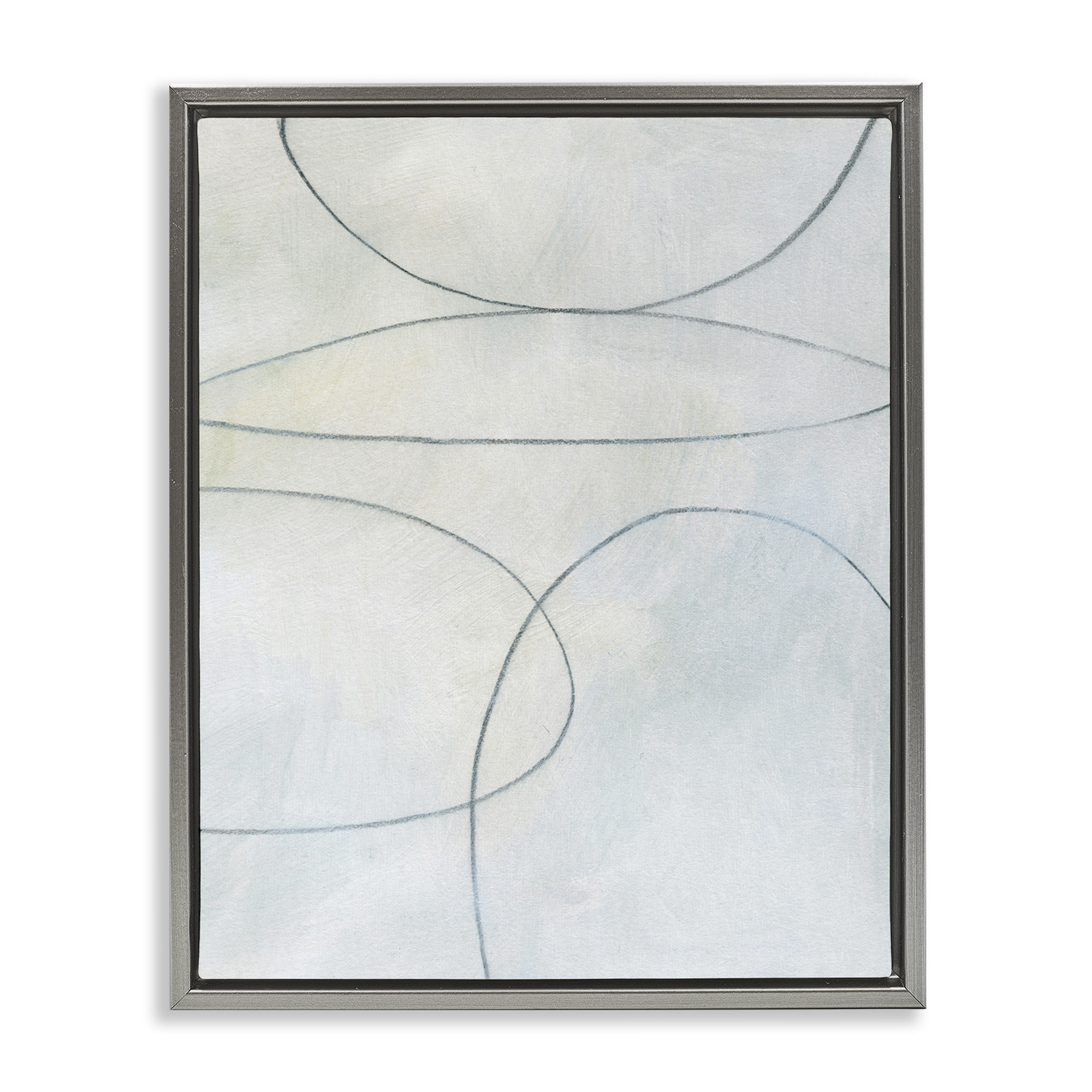 Wrought Studio™ Oblong Shapes Doodle Floater Canvas Wall Art by ...