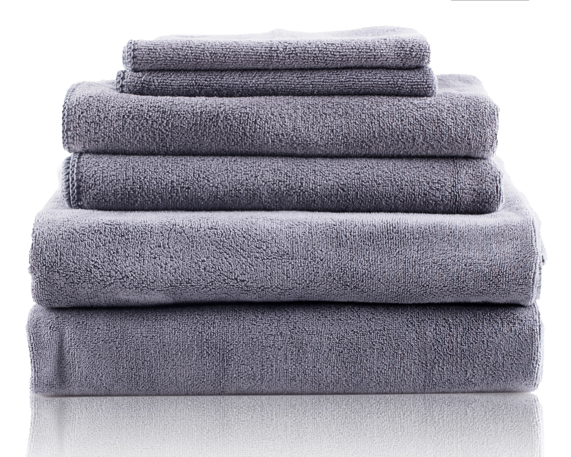 Three Posts Claireville Microfiber Towel Set - 6 Piece Soft and ...