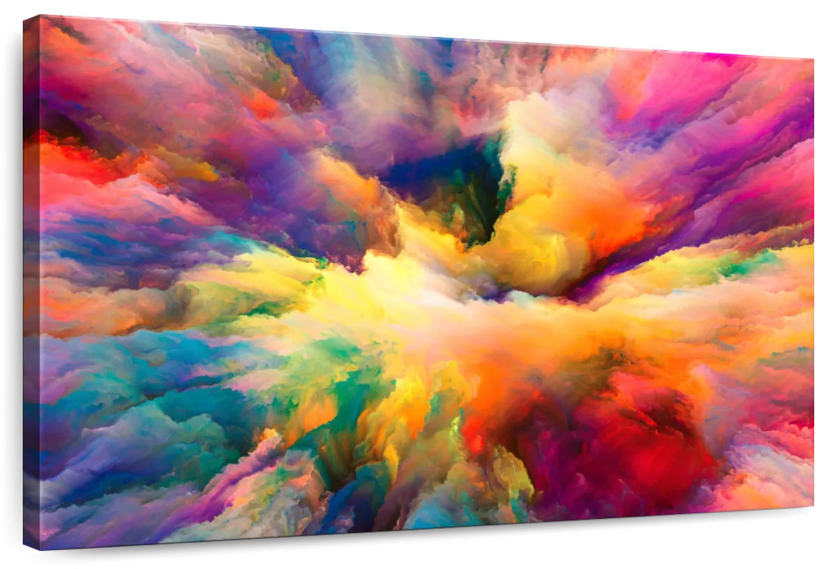 Elephant Stock Abstract Color Cloud | Wayfair