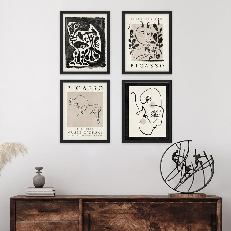 SIGNLEADER " Pablo Picasso Portrait And Plant Duotone Variety Vintage ...