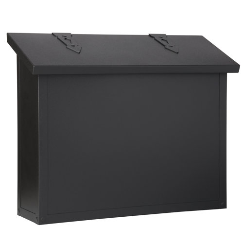 America's Finest Lighting Company Monarch Metal Wall Mounted Mailbox ...