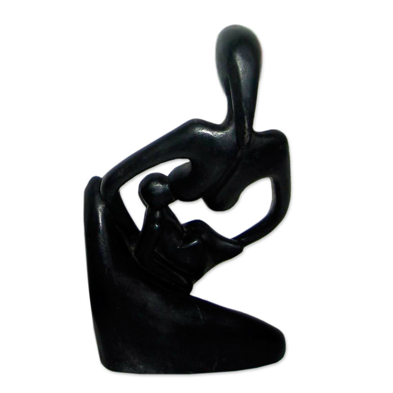 World Menagerie Kimbol Mother and Child Figurine | Wayfair