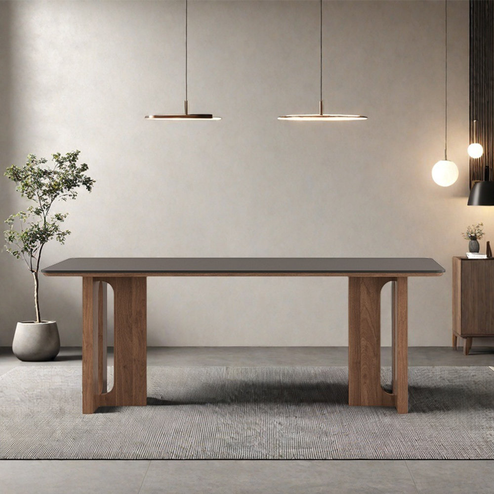 Hokku Designs Home modern simple dining table. | Wayfair