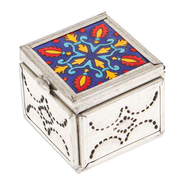 Bungalow Rose Tin Jewelry Box | Wayfair