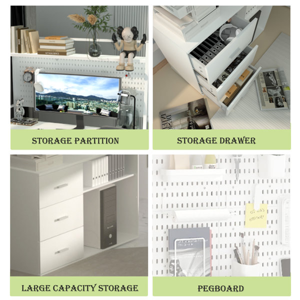 Latitude Run® L-Shape Gaming Desk | Wayfair