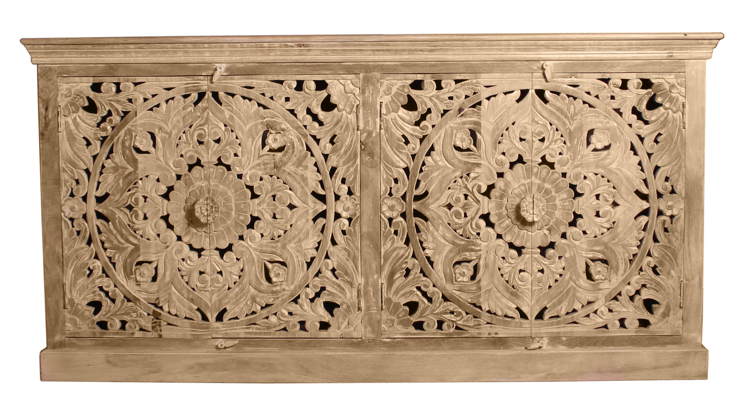 East Urban Home Francisque 70.87" Wide Mango Solid Wood Sideboard | Wayfair