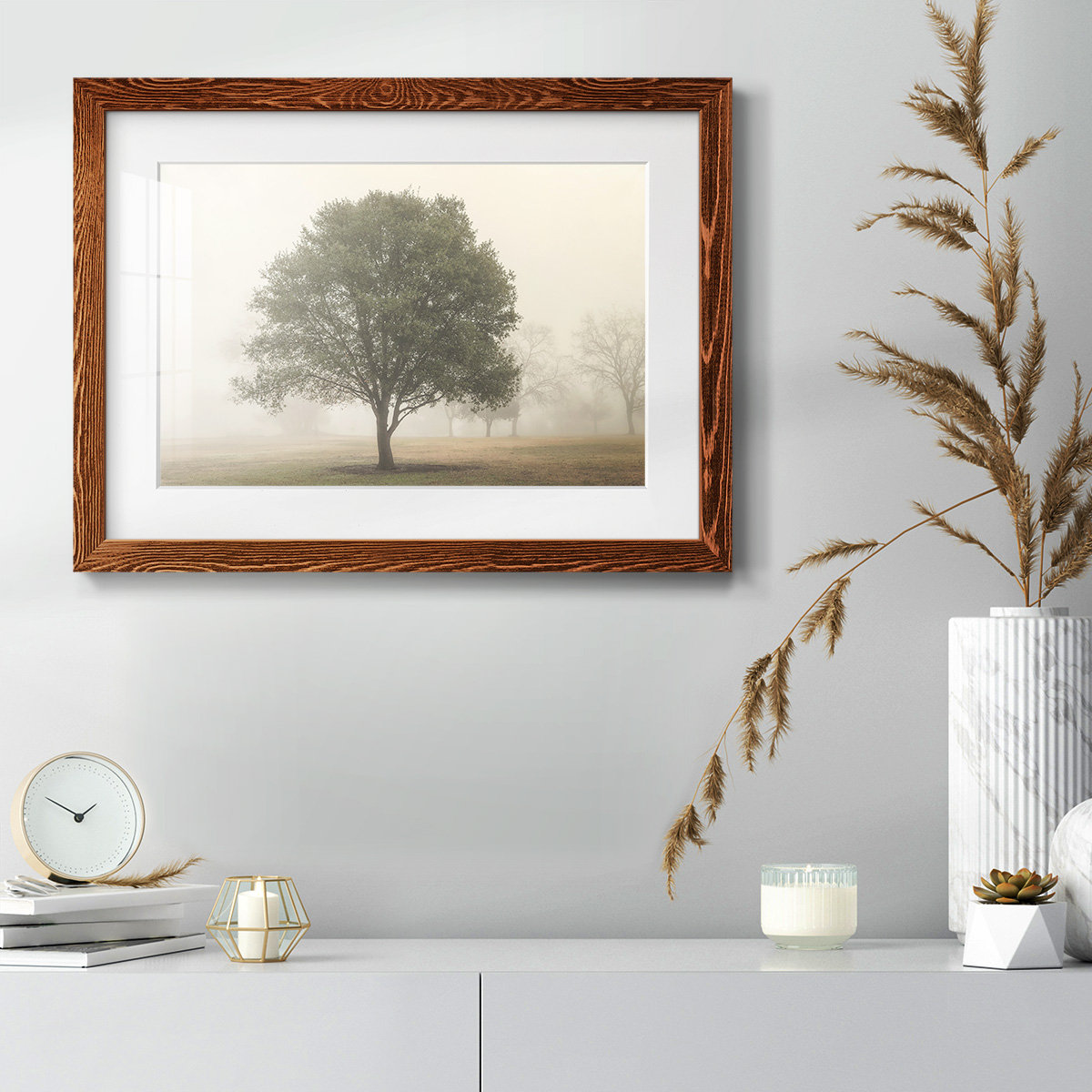 Winston Porter Trees In The Fog I | Wayfair