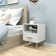 Norden Home Cular Manufactured Wood Bedside Table & Reviews | Wayfair.co.uk