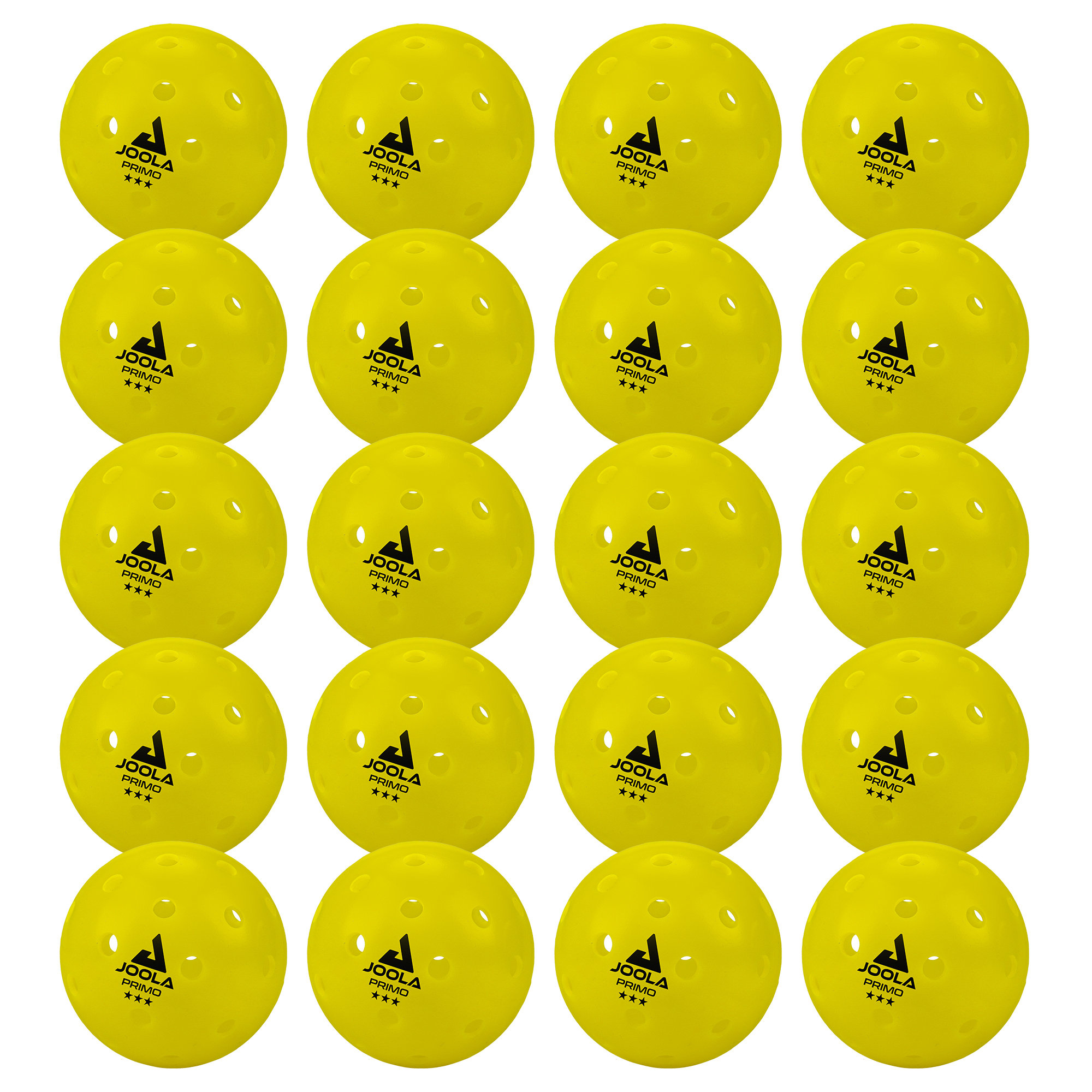 Joola USA JOOLA Primo Pickleball Balls - 20 Pack of 3 Star Tournament ...