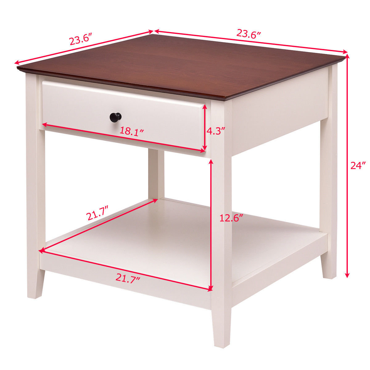 Alcott Hill® Lena End Table & Reviews | Wayfair