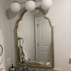 House of Hampton® Perri Arch Wood Wall Mirror & Reviews | Wayfair