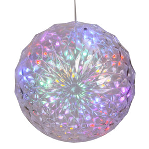 The Holiday Aisle® 6" Crystal Balls LED Outdoor Novelty Light & Reviews ...