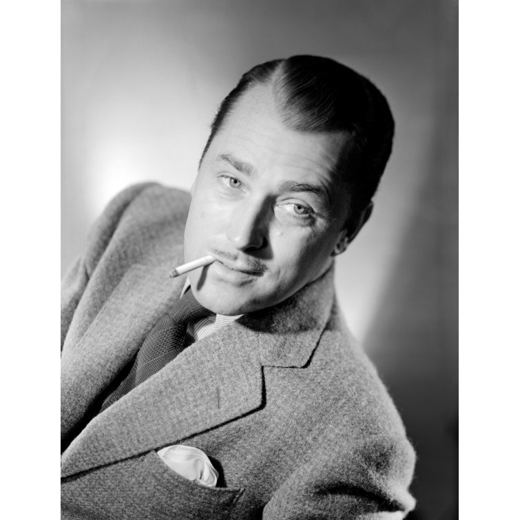 Globe Photos Entertainment Brian Aherne Smoking Cigarette On Paper ...