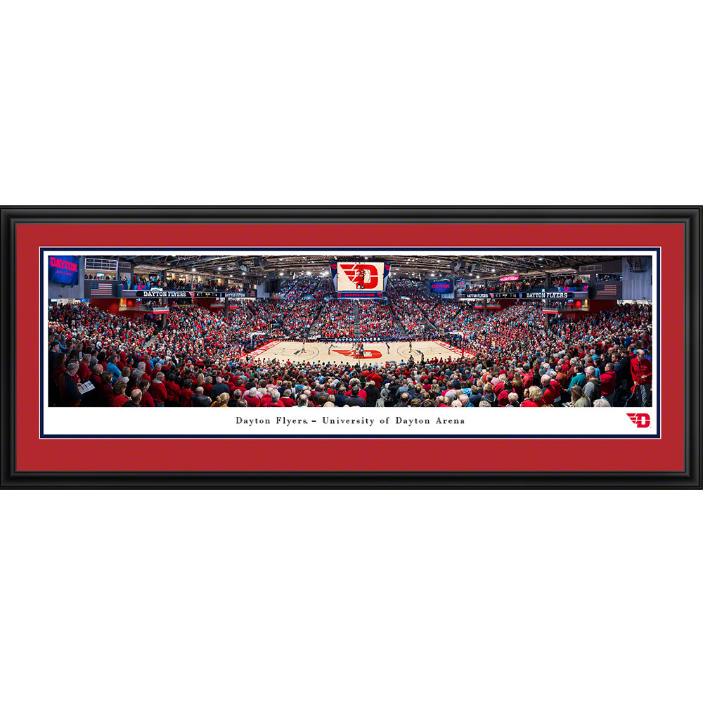Ebern Designs Dayton Flyers Basketball Panoramic Posters & Framed ...