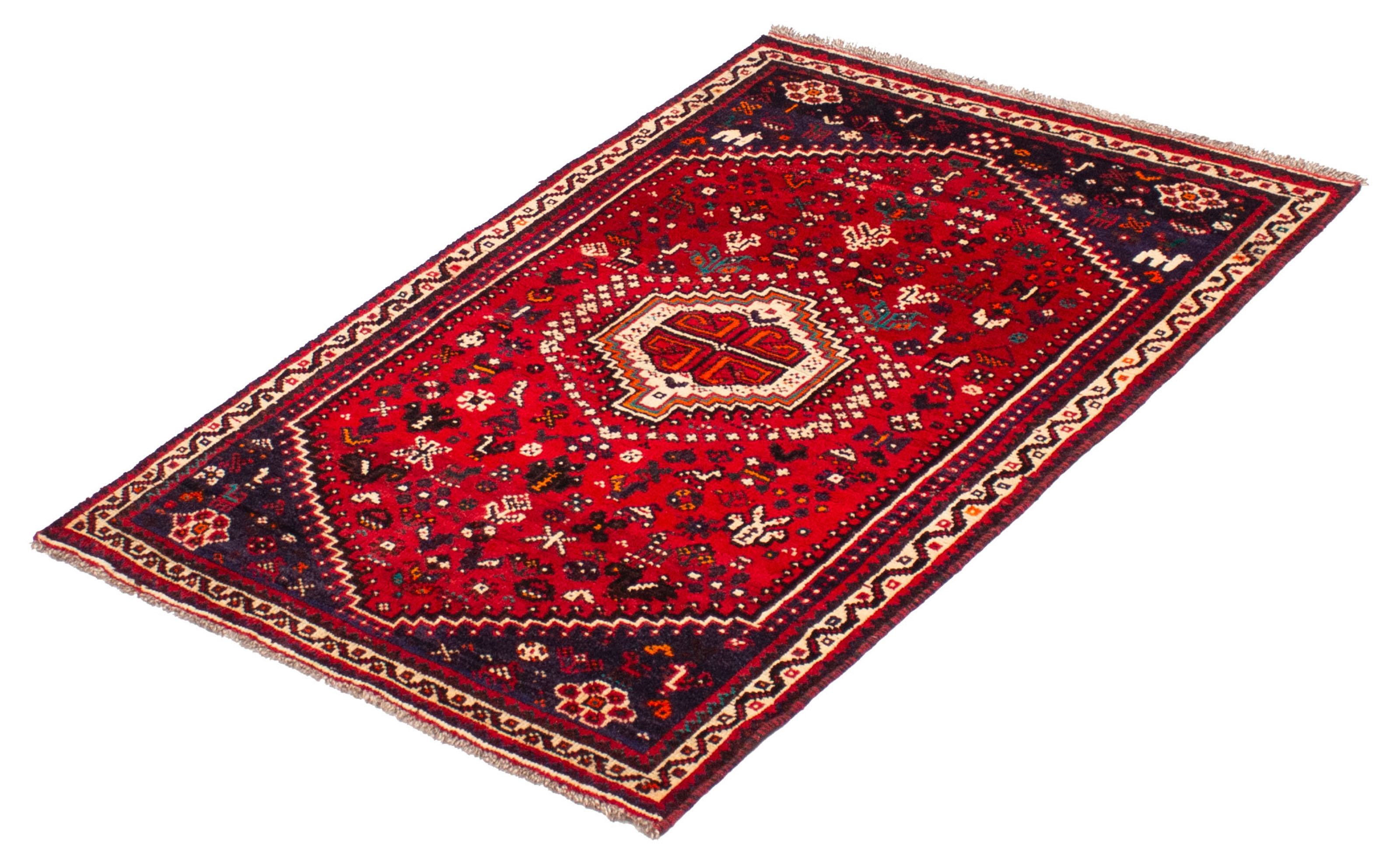 Bloomsbury Market Melis Vintage Red Rug 3'7" x 4'11" | Wayfair