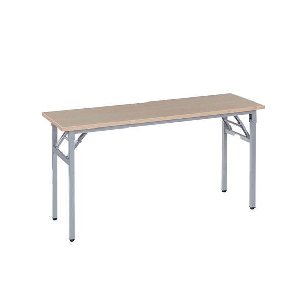 Sunon 150.1cm Rectangular Fold-in-Half Portable Folding Table | Wayfair ...