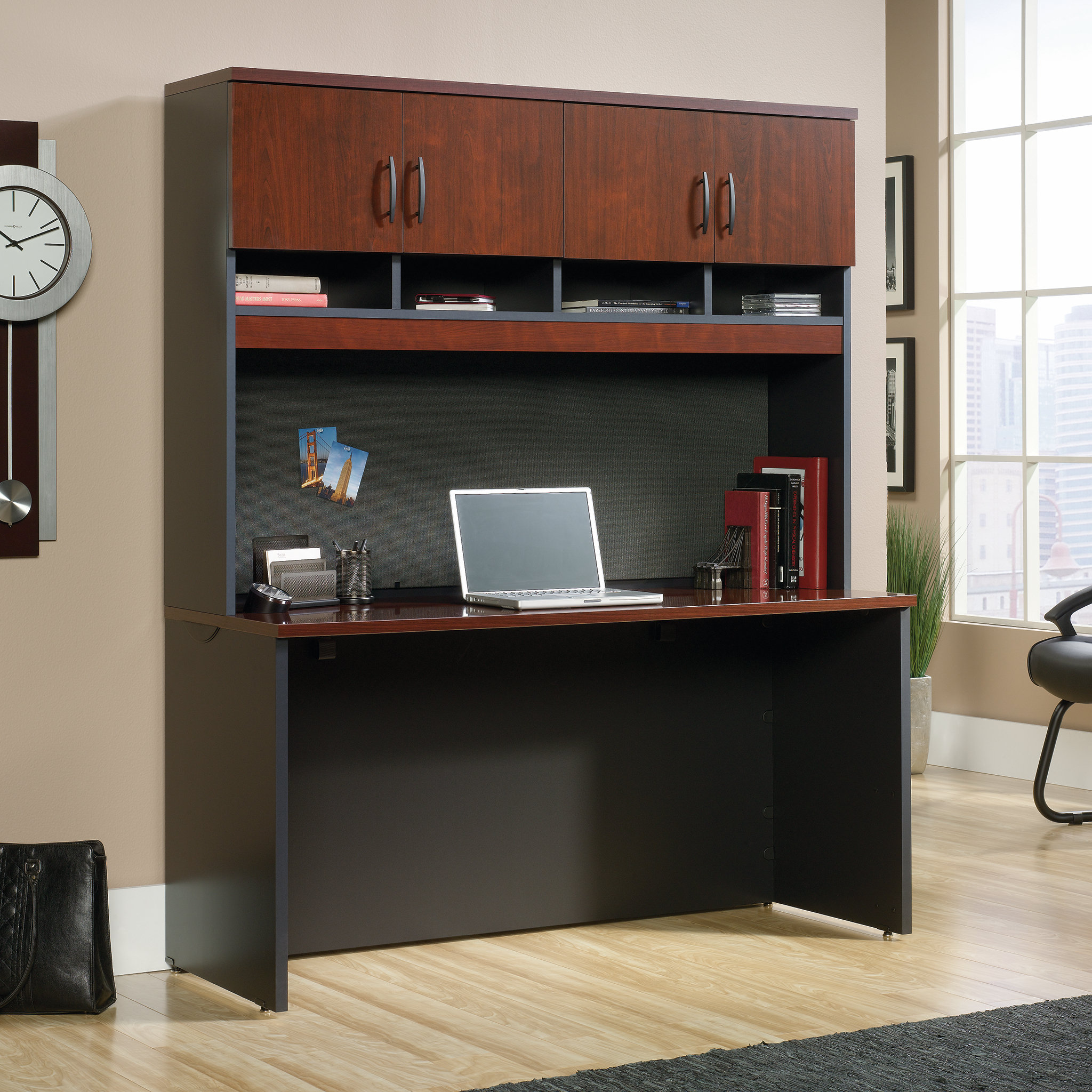 Red Barrel Studio® Castalia Executive Desk & Reviews | Wayfair