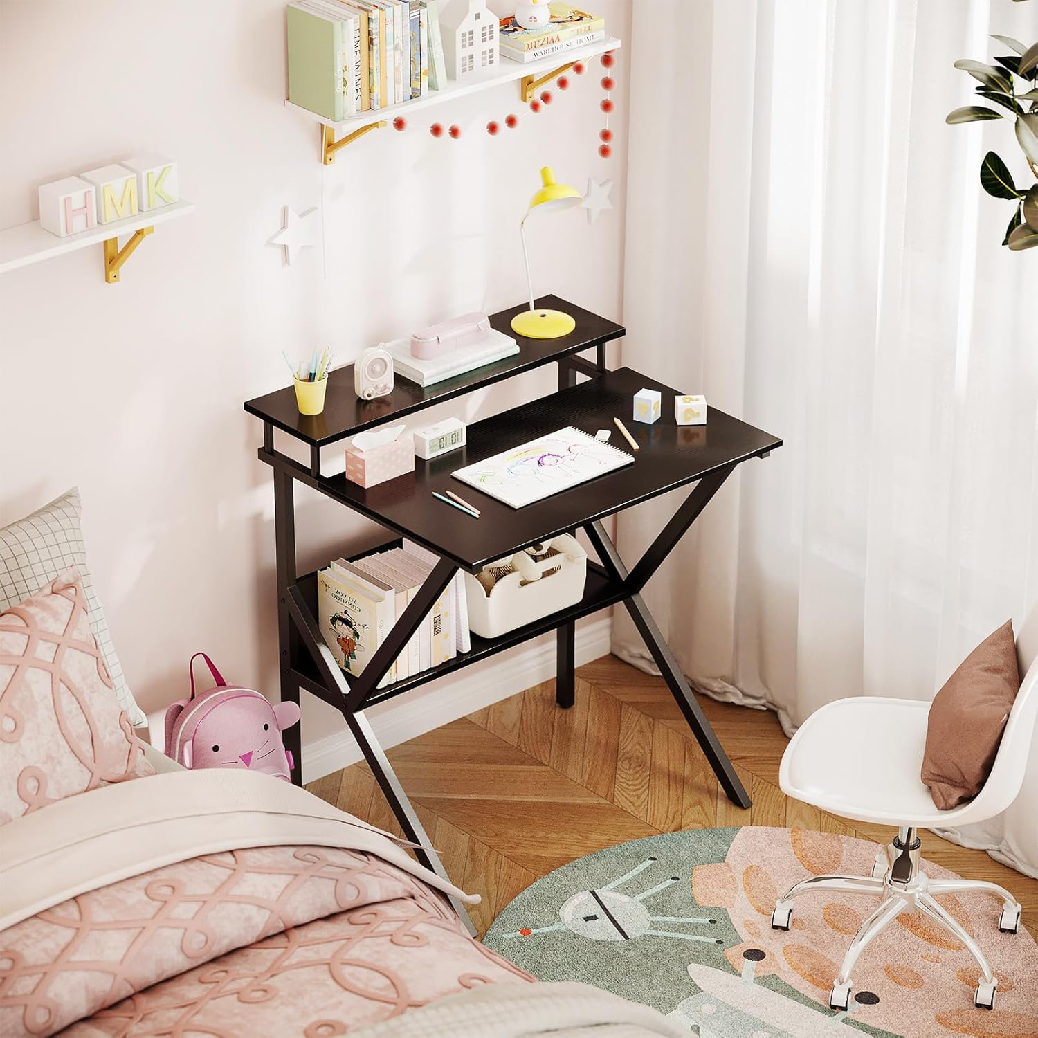 George Oliver 27.5-Inch Small Space Computer Desk | Wayfair