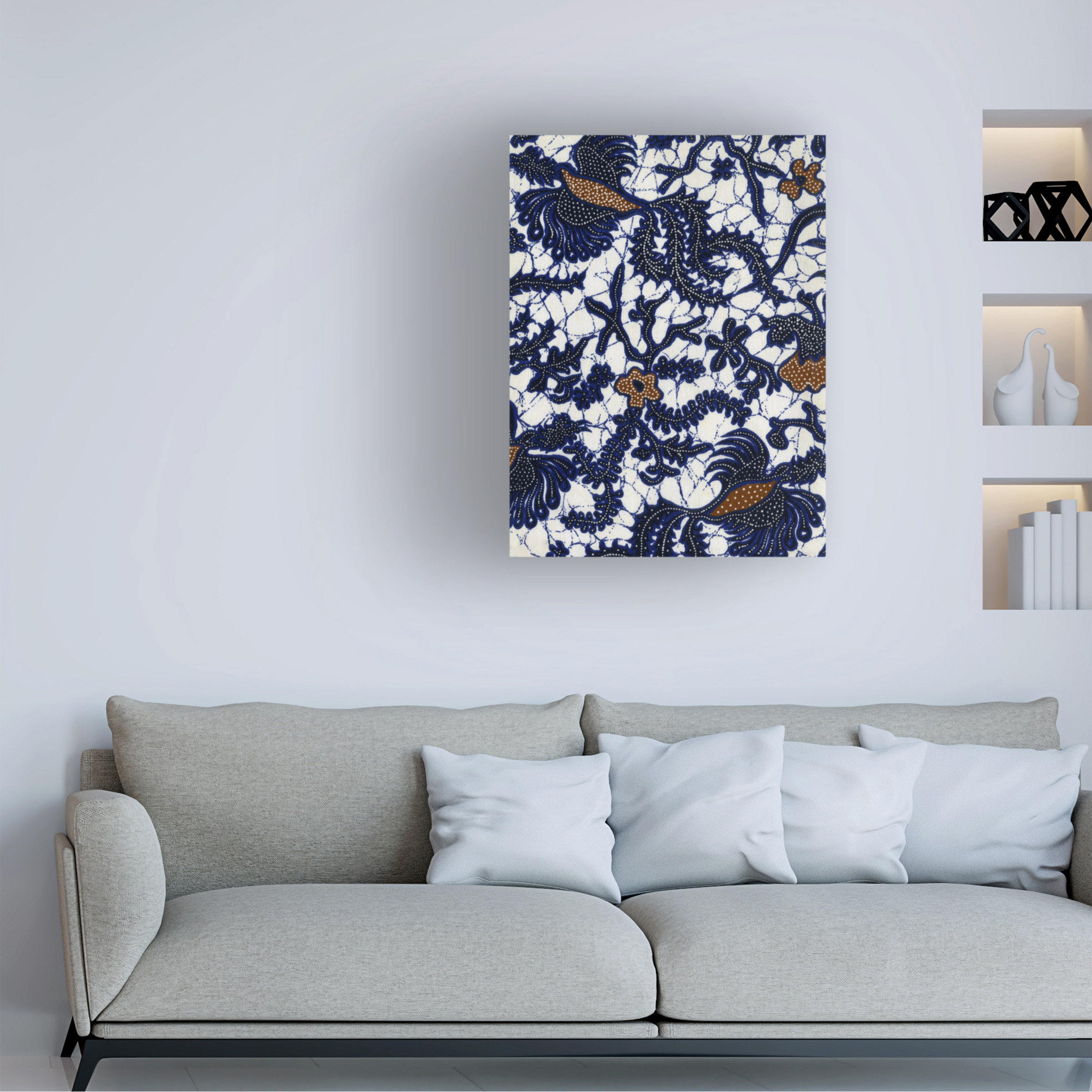 Bungalow Rose Baxter Mill Archive ''Indonesian Batik I'' Canvas Art ...