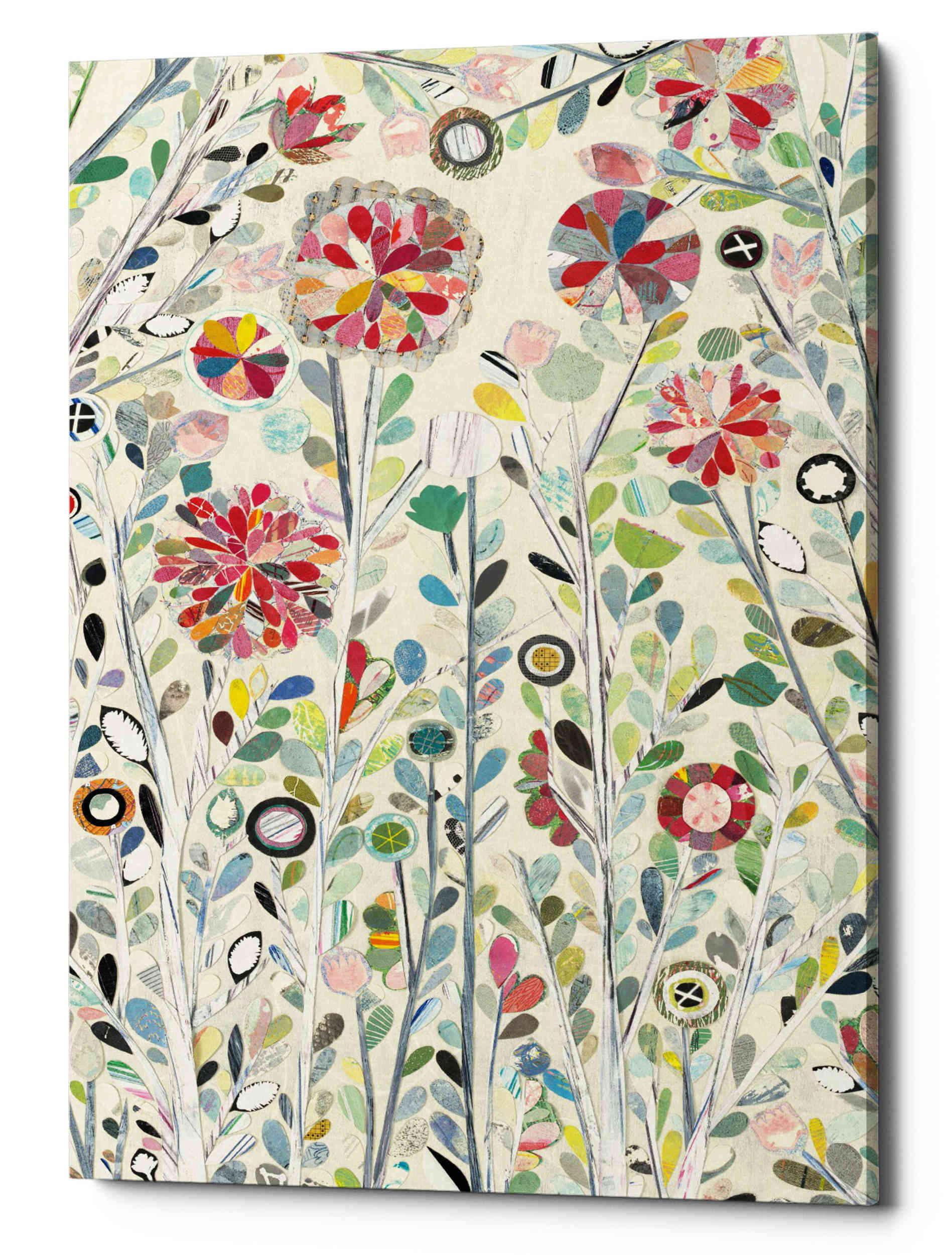 Epic Graffiti Spring Blossoms by - Wrapped Canvas Graphic Art | Wayfair