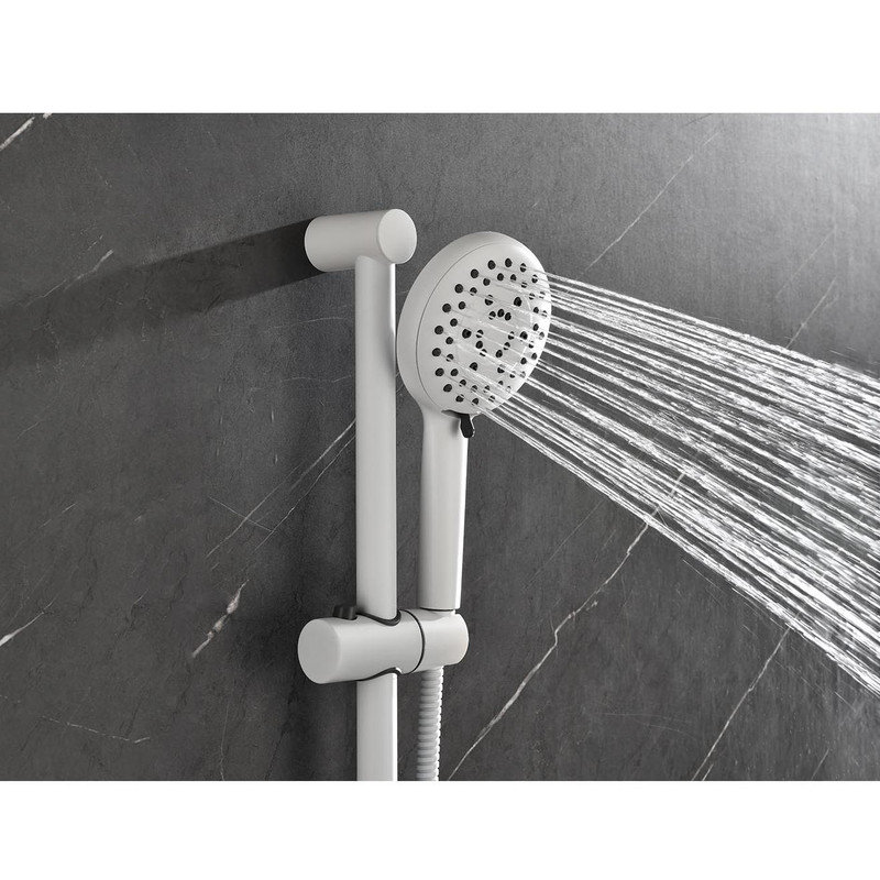 IRHOMA All - in - One Shower System - Shower Head, Hand Shower & 6 ...