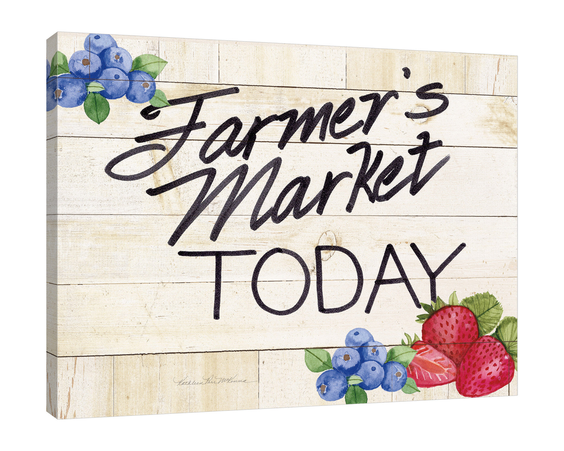 August Grove® 'Life on the Farm Sign II v2' by Kathleen Parr McKenna ...