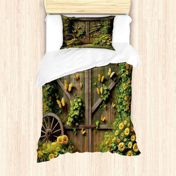 Ambesonne Rustic Duvet Cover Set | Wayfair