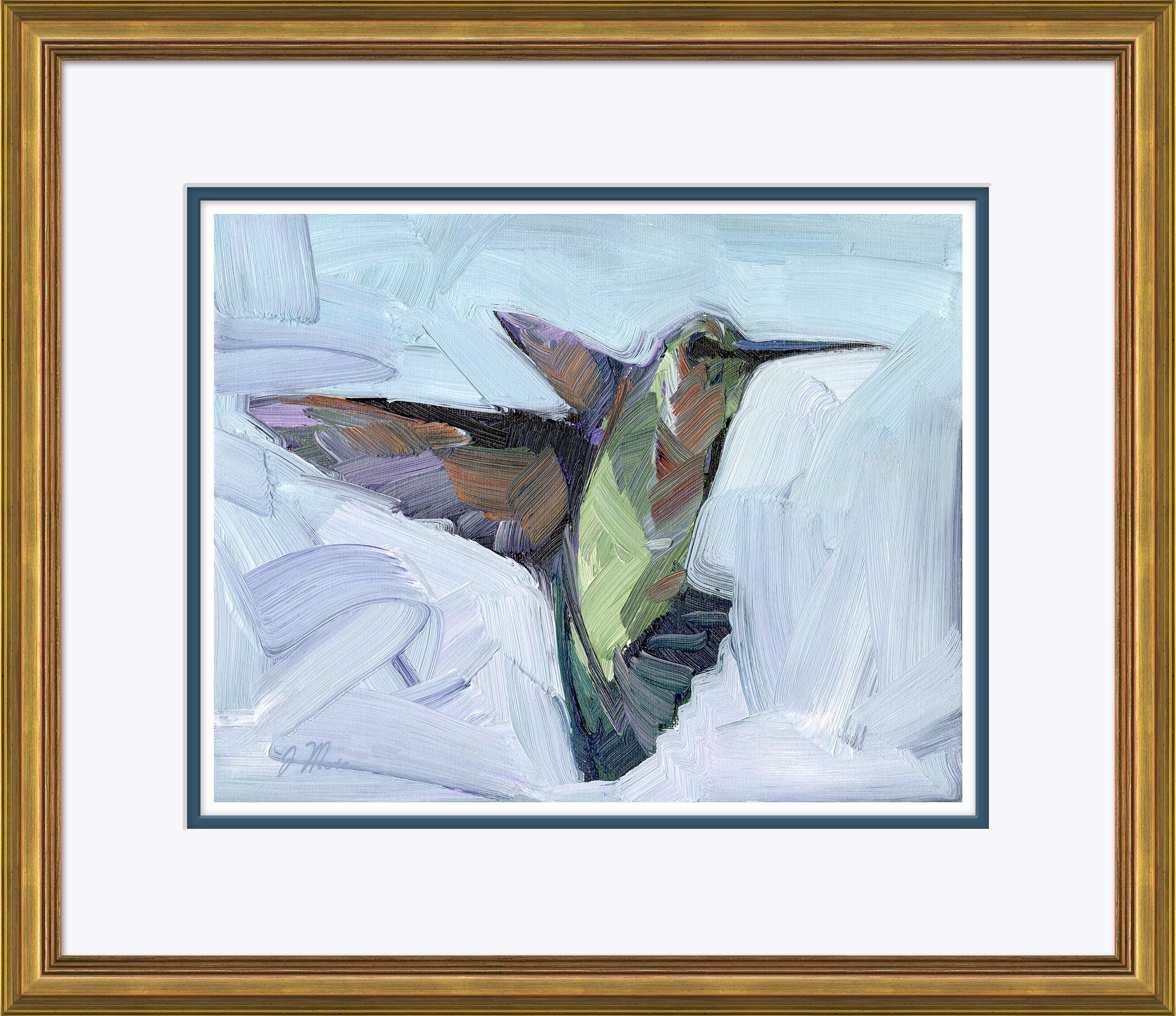 Soicher Marin Hummingbird by Joseph Mota - Picture Frame Painting ...