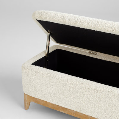 Cyan Design Diascia Velvet Upholstered Storage Bench | Wayfair