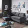 George Oliver Debrah 2 - Piece Upholstered Sectional & Reviews | Wayfair